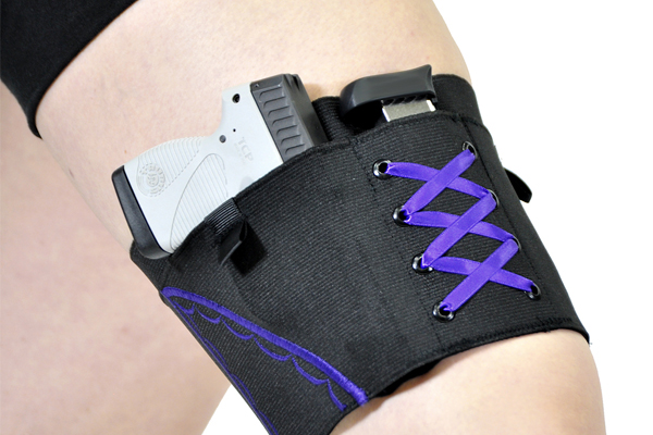 The Elegant Gun Goddess Classic Thigh Garter Holster - Athlon Outdoors