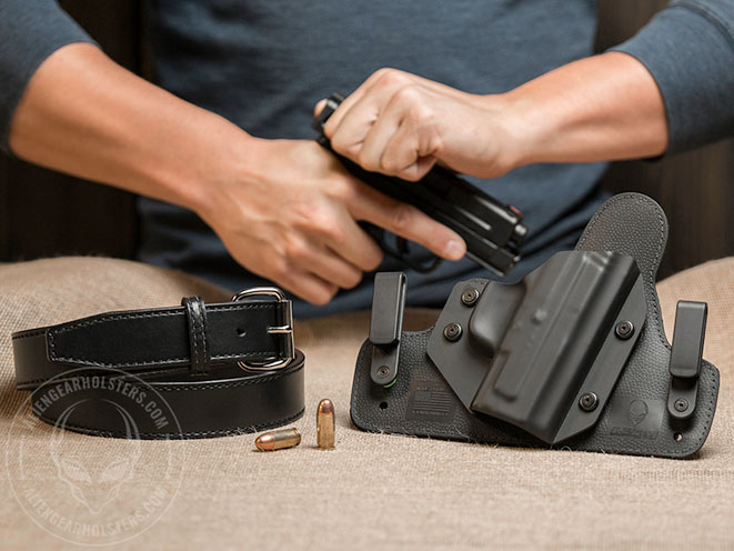 Alien Gear Holsters' Steel-Reinforced Leather Gun Belt Series