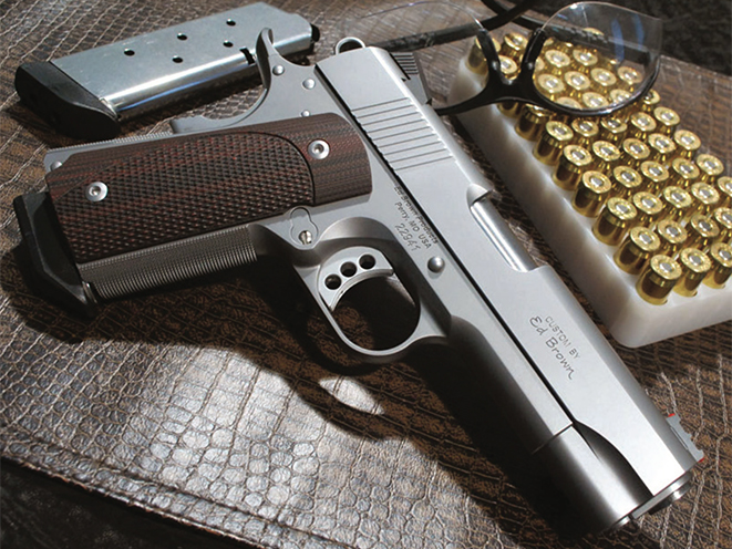 Ed Brown Compact 1911: Officer-Sized Frame, Commander-Length Slide ...