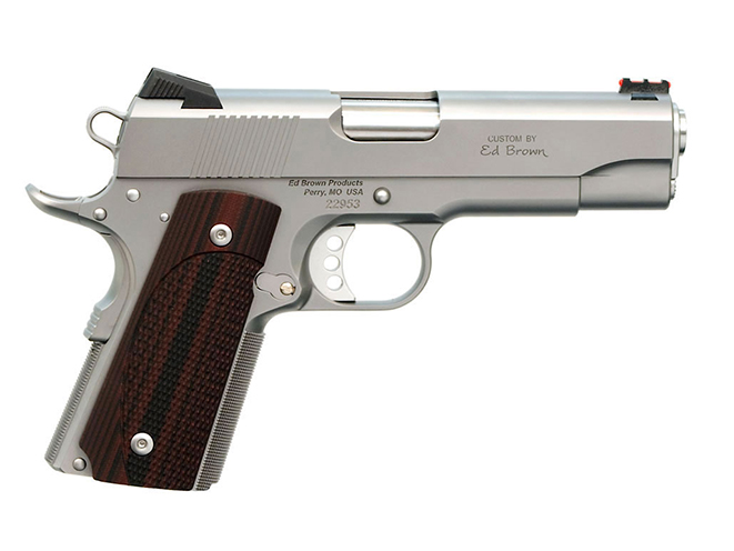 Ed Brown Compact 1911: Officer-Sized Frame, Commander-Length Slide ...