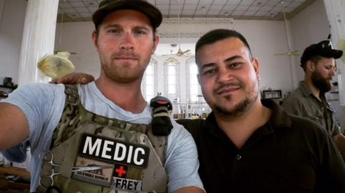 EXCLUSIVE: 22-Year-Old Drops Surfboard to Become Medic in Mosul ...