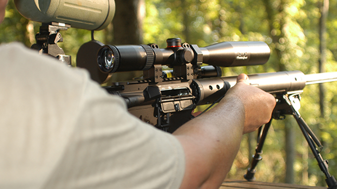 Gun Review: Anderson Heavy Barrel Varminter 6.8 SPC II Rifle - Athlon ...