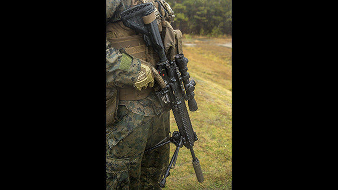 PHOTOS: Marines Begin Fielding the M38 SDM Rifle