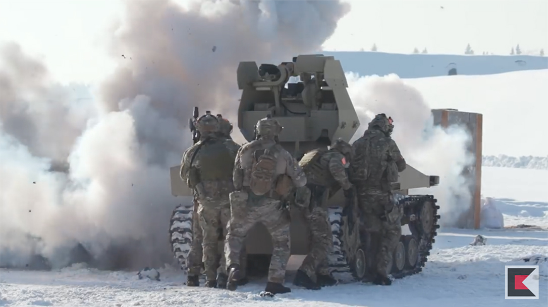 Kalashnikov's Soratnik UGV Blows Stuff Up in Live Demo - Athlon Outdoors Exclusive Firearm ...