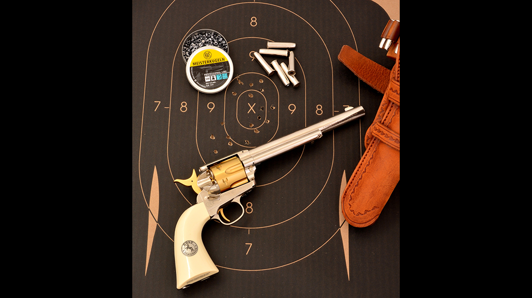Gun Review: Umarex Colt Peacemaker Nickel & Gold - Athlon Outdoors