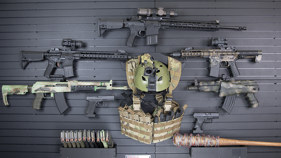 Tactical Walls Keeps Your Weapons Handy, Organized and Concealed