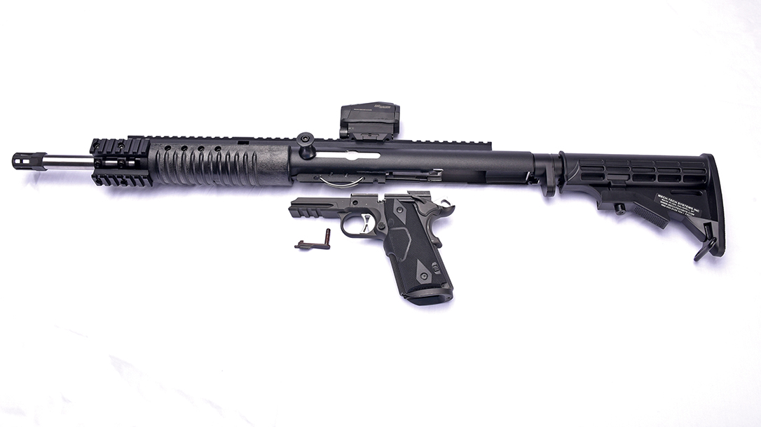 The MechTech CCU Converts Your Handgun to a Pistol-Caliber Carbine
