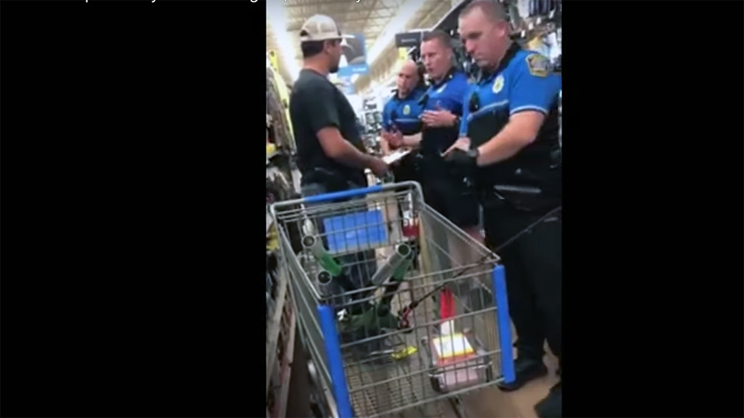 WATCH: Walmart Bans Man Nationwide for Open Carry in Store