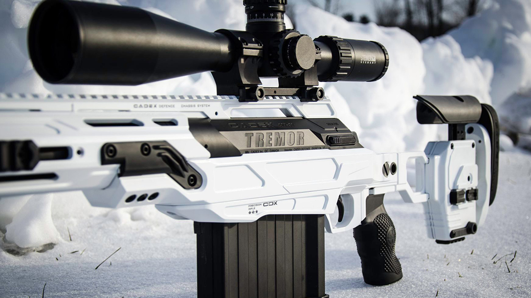 CDX-50 Tremor: Cadex Defence's .50 BMG Rifle in 'Stormtrooper White'