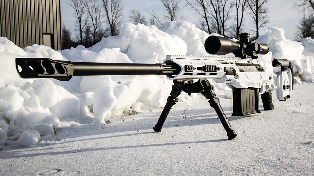 CDX-50 Tremor: Cadex Defence's .50 BMG Rifle in 'Stormtrooper White'