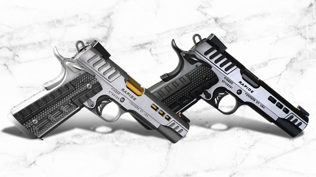 Kimber Bolsters its Popular RAPIDE 1911 Line with the Dawn and Scorpius