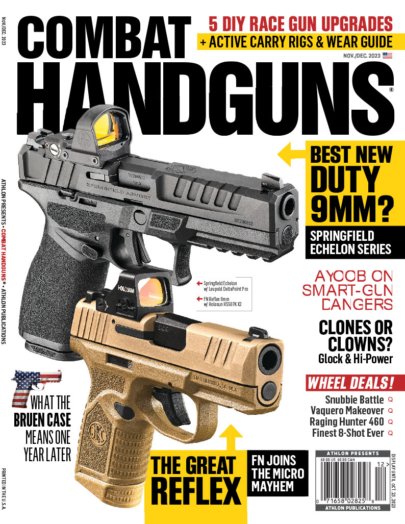 Combat Handguns Nov/Dec 2023: EDC Concealed Carry